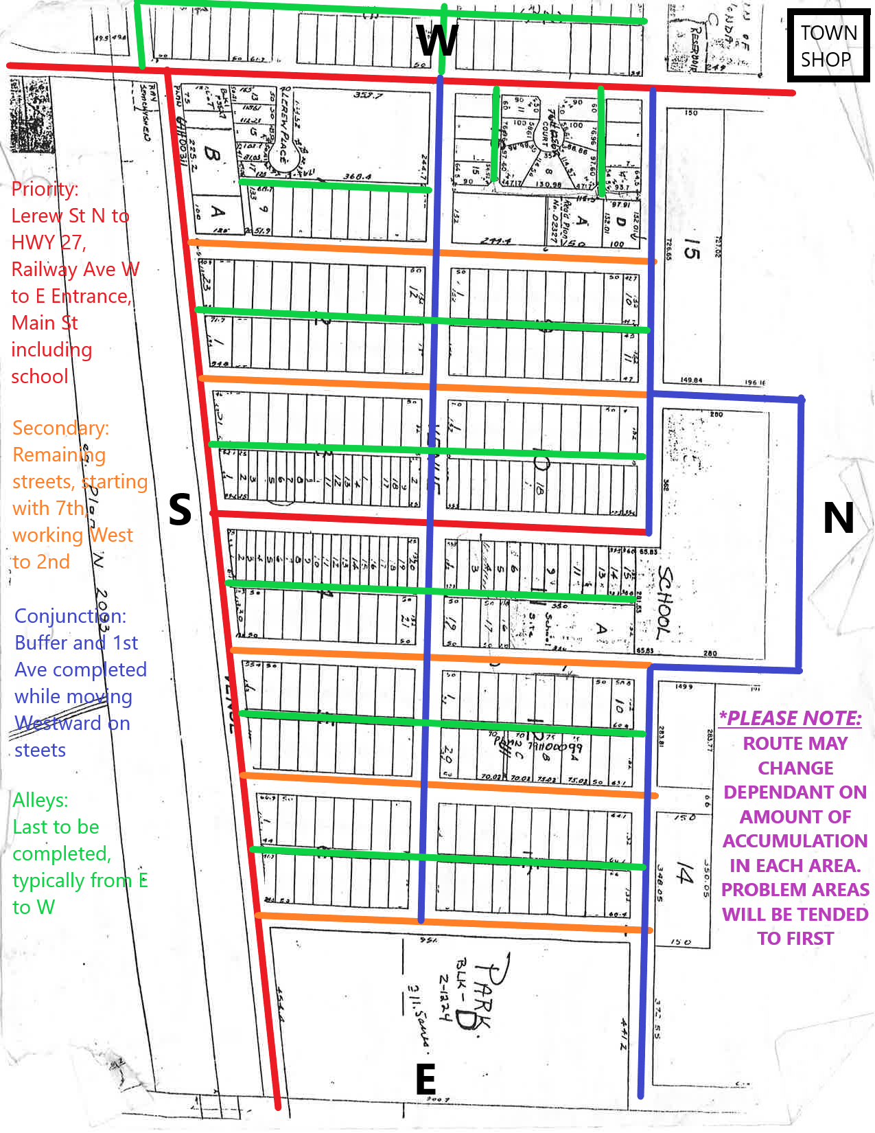 Community Announcements – Town of Vonda